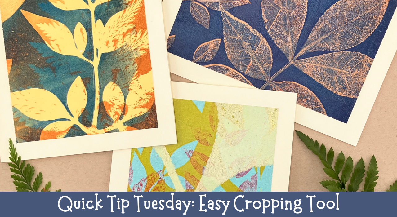 How to Crop Artwork Without Smudging the Front | Crooked Little Studio
