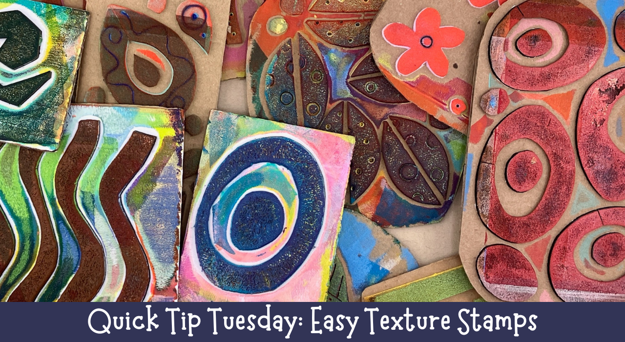 Easy Texture Stamps | Crooked Little Studio